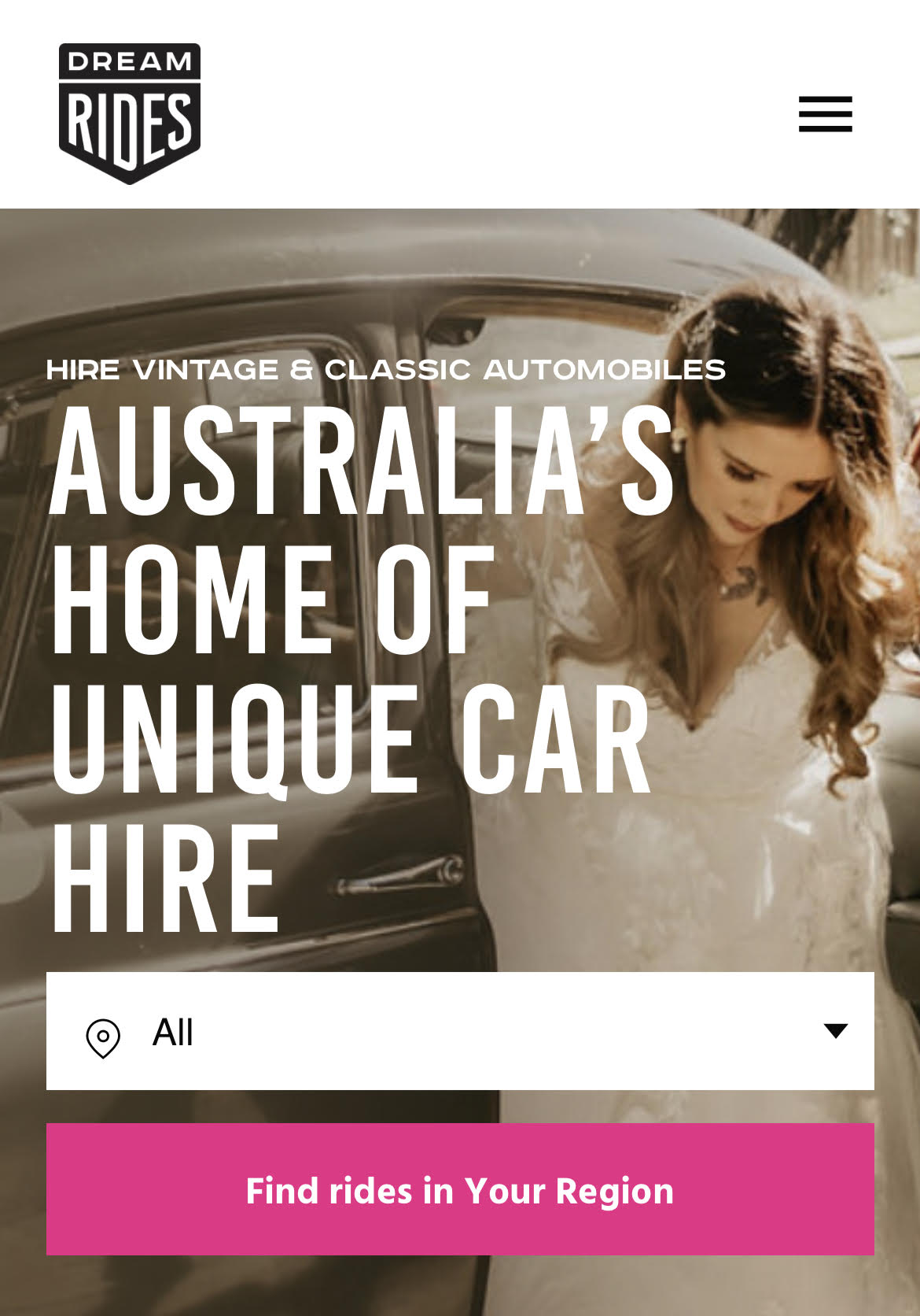 Vintage & Classic Car Hire | Event Car Hire | Dream Rides